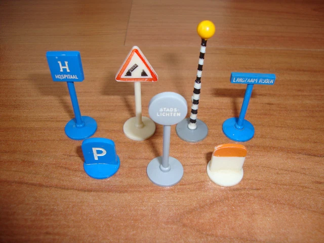 SIKU ROAD SIGNS Niederlandisch Verkehrszeichen Verkehrsschilder NL ...