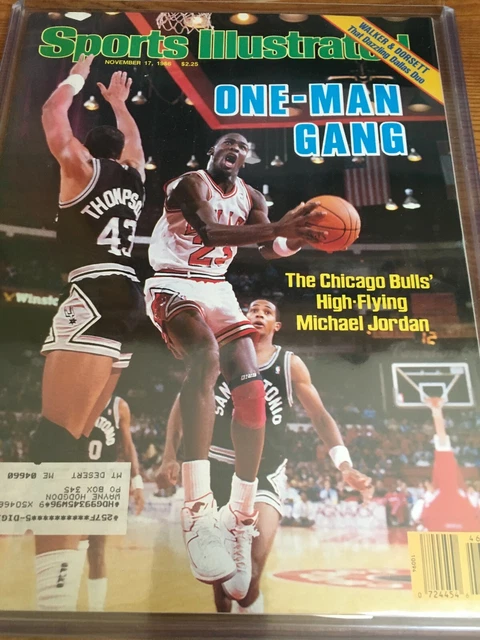 Michael Jordan First Sports Illustrated Cover À VENDRE! - PicClick FR