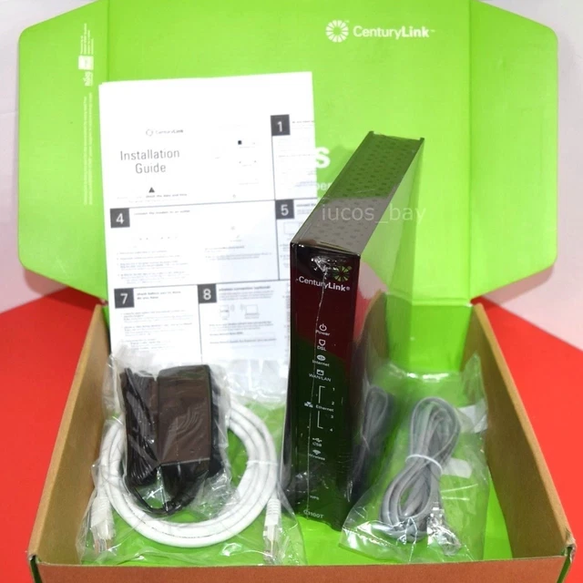 CENTURYLINK TECHNICOLOR C1100T DSL VDSL2 Modem 802.11n WiFi Wireless ...