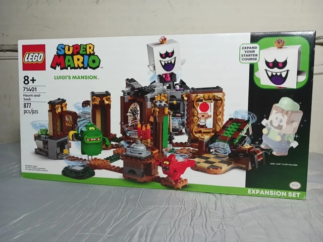 LEGO SUPER MARIO: Luigi’s Mansion Haunt-and-Seek Expansion Set (71401 ...