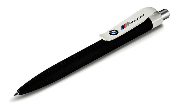 BMW GENUINE M Motorsport Ball Point Pen Black White ABS Polymer ...