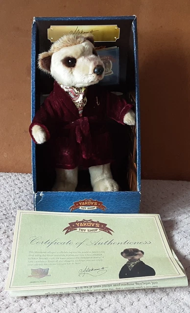 COMPARE THE MEERKAT Aleksandr Early/Old Style Soft Toy Plush Different ...