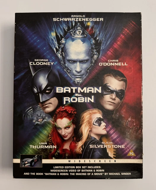 BATMAN & ROBIN Widescreen VHS Limited Edition Box Set. £9.95 - PicClick UK