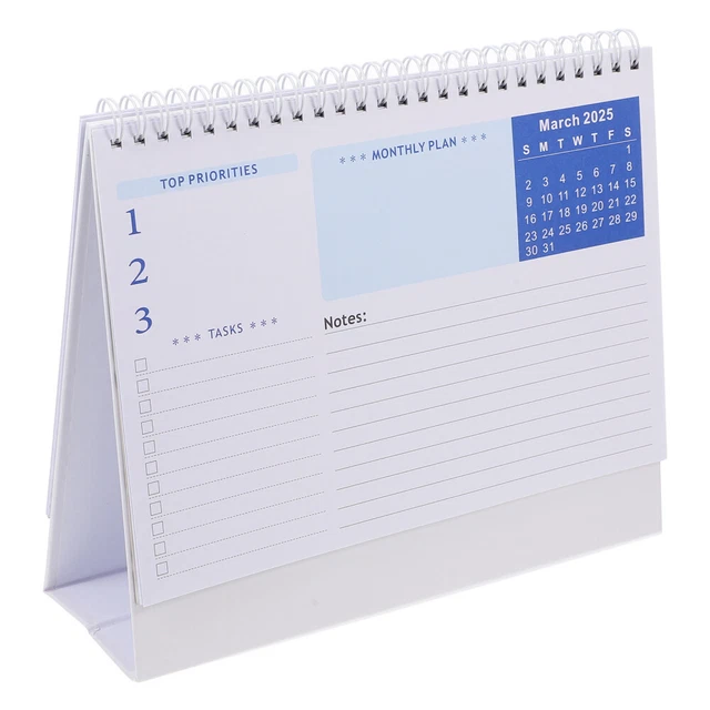 FLIP CALENDAR FOR Classroom Small Monthly Calendars 2025 Desk £16.35 ...