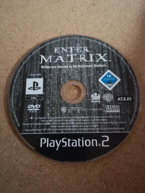 ENTER THE MATRIX disc only edition Japan Playstation 2 PS2 Very Good ...