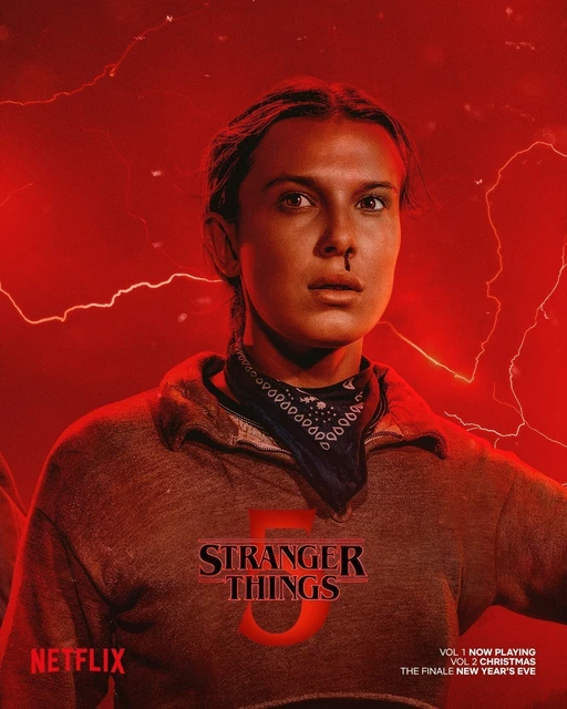 POSTER STRANGER THINGS 5 - Serie TV (2025) LOCANDINA Eleven Undici ...