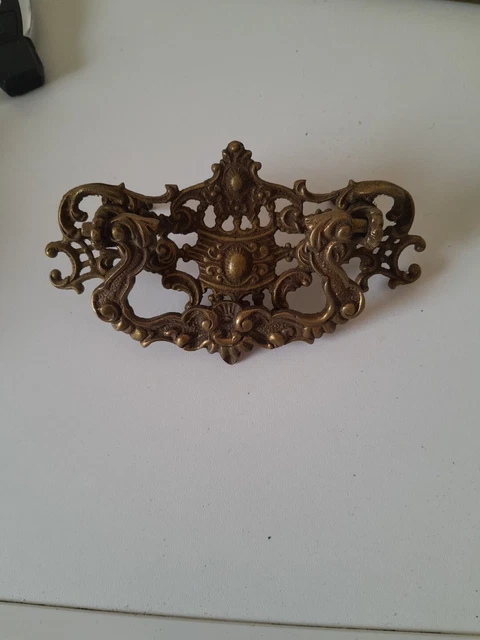 ANCIENNE DE poigné de malle-coffre- Bronze EUR 20,00 - PicClick FR