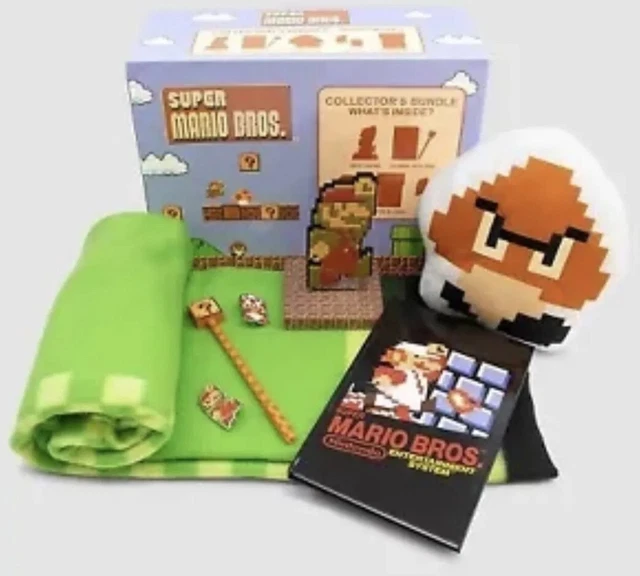NINTENDO~SUPER MARIO BROS Overworld Gamer Collector Box w/ 7 Exclusive ...