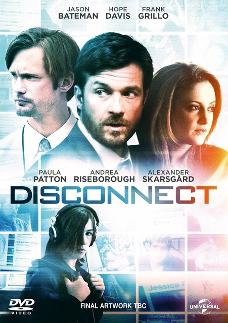 DISCONNECT (DVD) JASON Bateman Hope Davis Frank Grillo Michael Nyqvist ...
