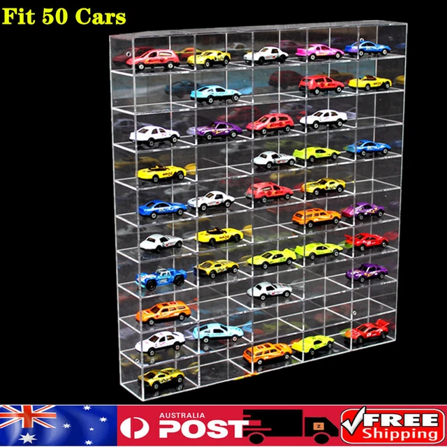 1:64 DIECAST CAR Display Unit For Hot Wheels/Matchbox Display Case Rack ...