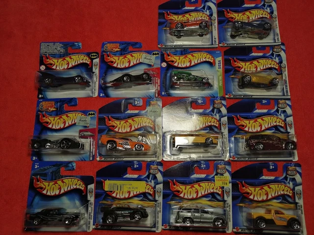 HOT WHEELS X14 First Editions 2004, 2003 Batman Batmobile Charger Dodge ...
