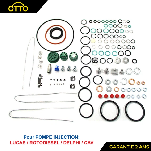 KIT DE RÉPARATION pompe à injection DPC CAV Lucas ref. - Nº 9109-230 A ...