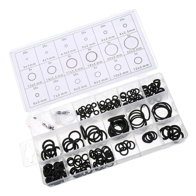 225 PCS GASKET Washer Assortment Kit Set Sealing Ring Kit for Faucet ...
