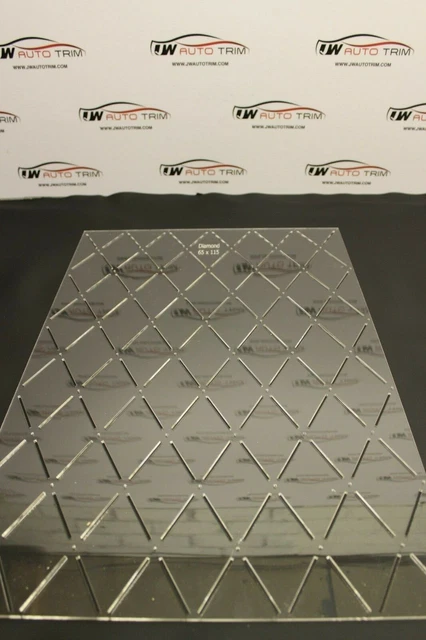 CAR UPHOLSTERY / Trimming - stitch 65x115 diamond pattern template 3mm ...