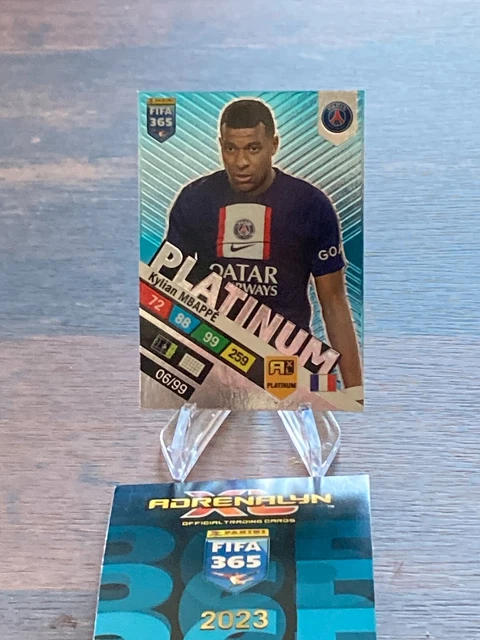 PANINI FIFA 365 2023 Karte Platinum Kylian Mbappe # 06/99 EUR 39,00 ...