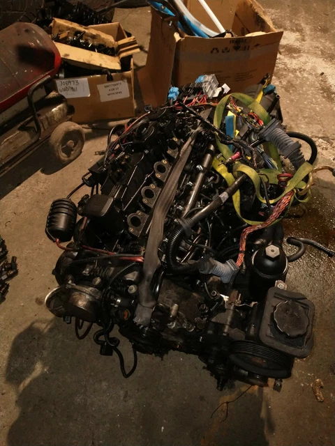 BMW 535D ENGINE 2005 M57 Twin Turbo £400.00 - PicClick UK