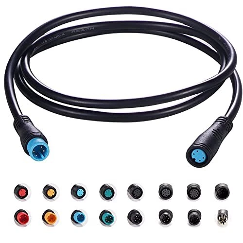 EXTENSION CABLE 4PIN Waterproof Plug, Single Connector DIY Electric ...