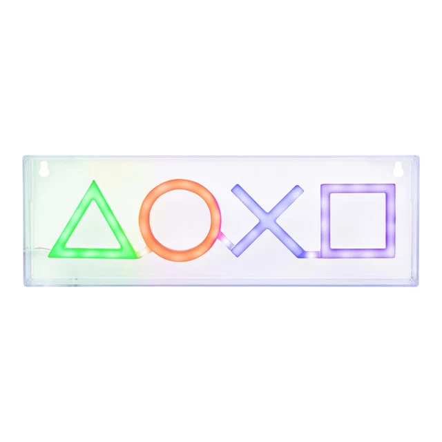 PLAYSTATION ICONS LED Neon Light Officially Licensed Free Standing or ...