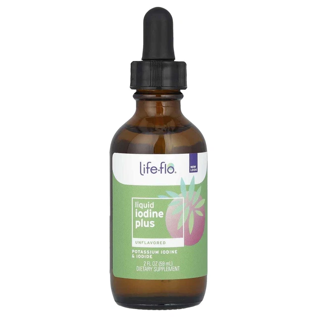 LIFE-FLO, LIQUID IODINE Plus, With Potassium Iodide & Iodine 59 ml £14. ...
