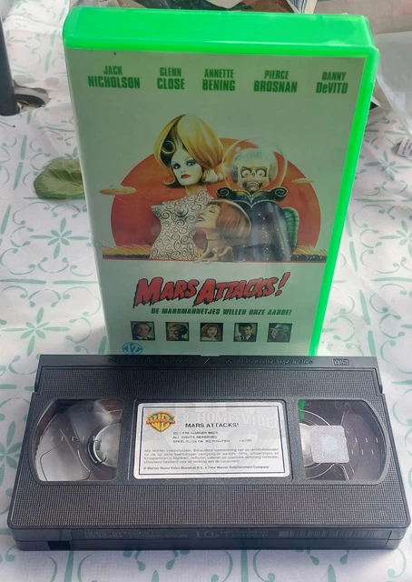 VHS MARS ATTACKS! 1996 Pal Dutch £3.24 - PicClick UK
