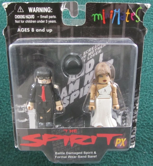 MINIMATES~THE SPIRIT EXCLUSIVES~BATTLE DAMAGED SPIRIT + FORMAL WEAR ...