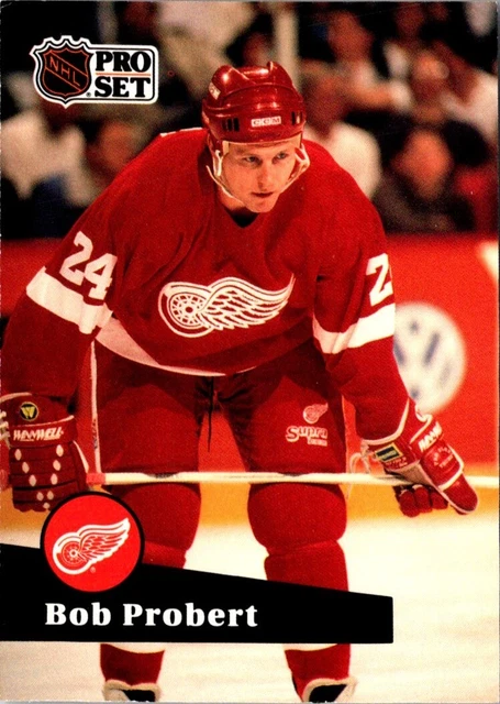 1991 PRO SET Bob Probert #61 Detroit Red Wings Hockey Card EUR 1,84 ...