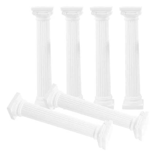 6 PCS ROMAN Column Columns and Pillars Statue Greek Decor Classic £11. ...