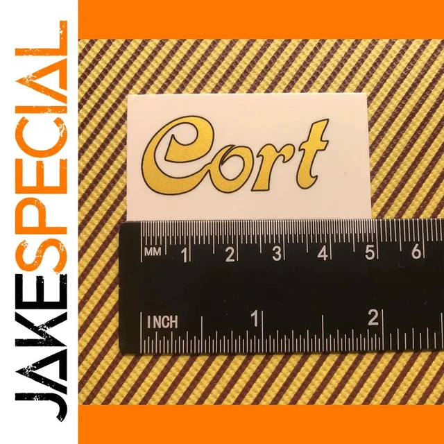 HEADSTOCK LOGO CORT Logo Headstock Decal Set of 3 EUR 34,79 - PicClick FR