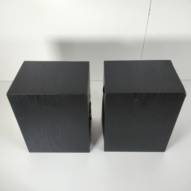 PAIR OF TIBO Plus 1.1 25 Watt Speakers 4-8 Ohm Black Tested In Working ...