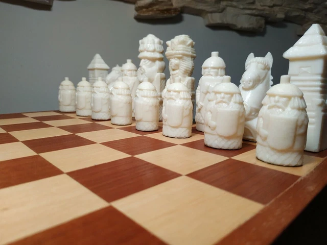 JEU D'ÉCHECS RUSSE vintage soviétique URSS ensemble complet en ...