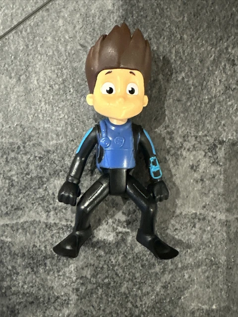 PAW PATROL SEA Patrol Ryder Scuba Diver Figure Toy 10cm. Moving Arms ...