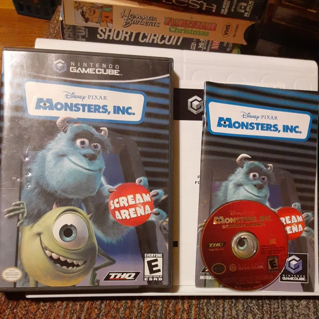 MONSTERS, INC. SCREAM Arena (Nintendo GameCube 2002) COMPLETE CIB ...