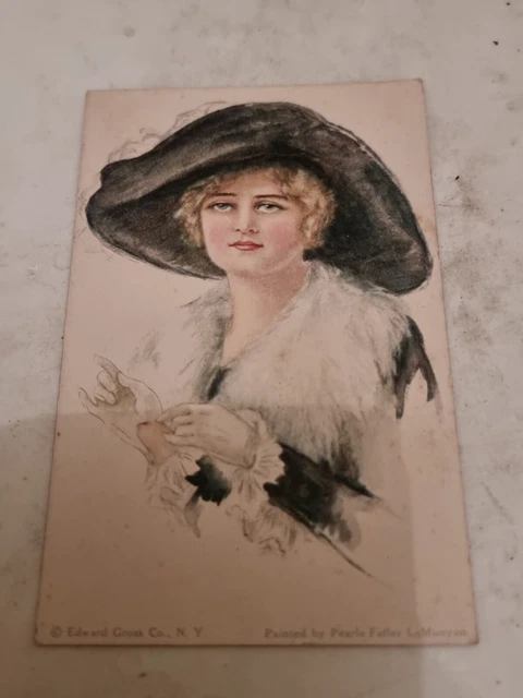 POSTCARD. GLAMOUR. ARTIST Drawn. Pearle Fidler LeMunyan. Vintage. c1910's EUR 10,92 - PicClick FR