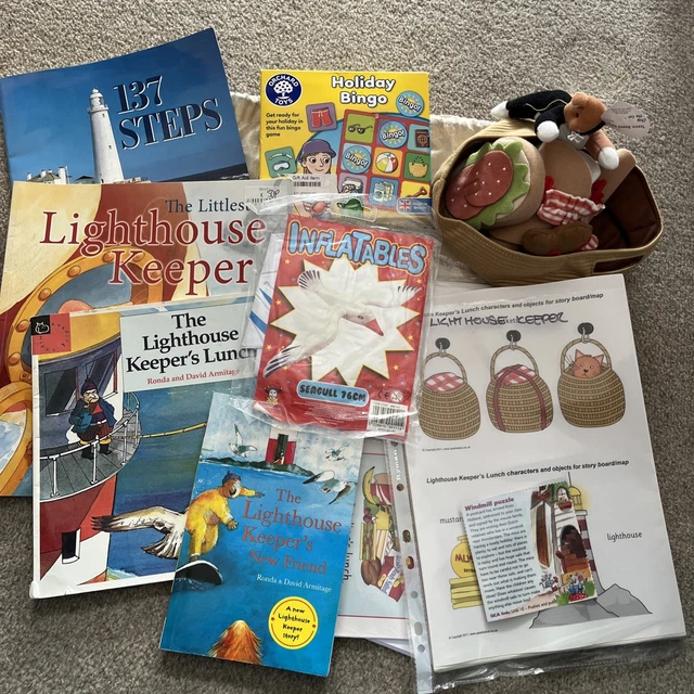 THE LIGHTHOUSE KEEPERS lunch Story sack EYFS £19.89 - PicClick UK