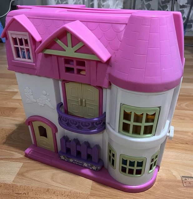 DOLL HOUSE WITH furniture 16 Inch High £19.36 - PicClick UK