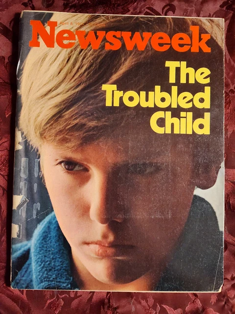 NEWSWEEK APRIL 8 1974 Apr 4/8/74 THE TROUBLED CHILD / Steven Spielberg ...