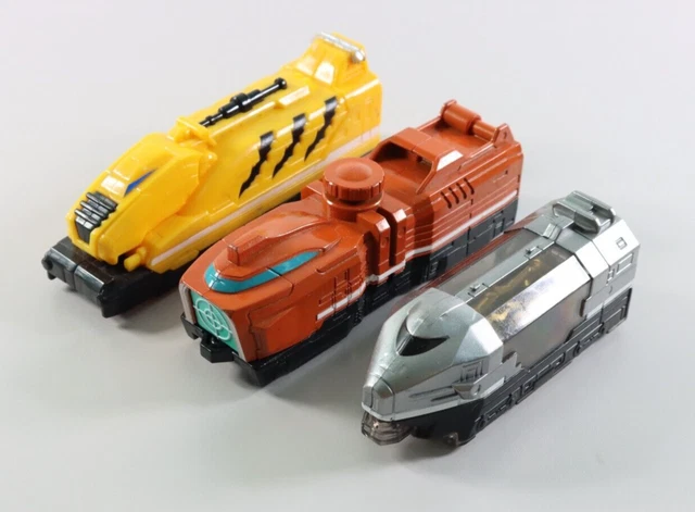SET DI 3 Power Rangers Sentai ToQger Ressha Train DX Scope Energy Claw ...