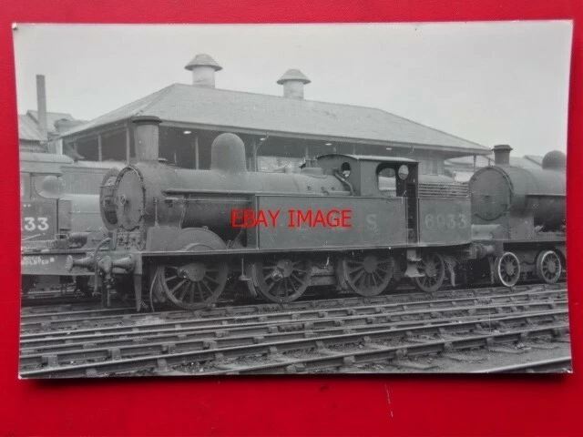 PHOTO LMS 0-6-2T Loco No 6933 £2.50 - PicClick UK