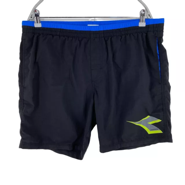 DIADORA NOIR MAILLOT de Bain Natation Short Caleçon Taille XXL 2XL EUR ...