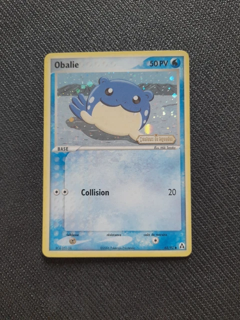 CARTE POKÉMON OBALIE REVERSE - 65/92 - EX Créateurs de Légendes ...