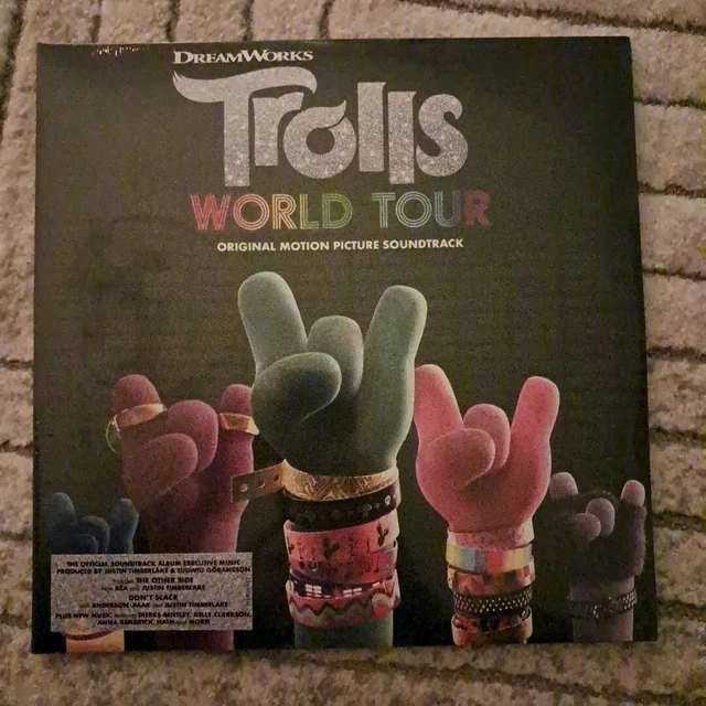 TROLLS : WORLD Tour Soundtrack (Justin Timberlake). Vinyl 2x12" LP ...