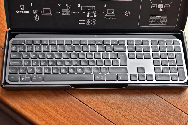 LOGITECH (LOGI) MX Keys QWERTY wireless keyboard Win & Mac EUR 89,00 ...