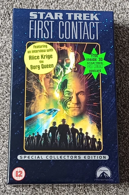 STAR TREK FIRST contact, special collectors edition, vhs £5.45 ...