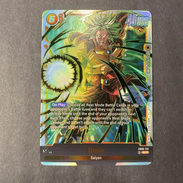 DRAGON BALL SUPER Fusion World Broly SCR FB08-122 £26.41 - PicClick UK