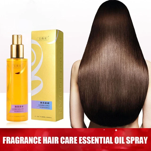 PERFUME HAIR CARE Oil Harmless Spray Hair Oil 100ml Curly Hair Oil ...