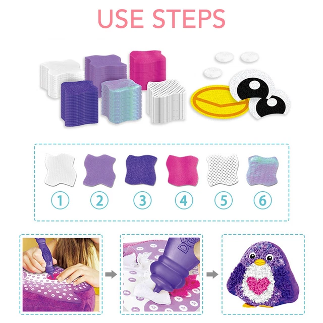 OWL 33788 PLUSH Craft DIY Animal Pillow Safe Reliable Bright Colors ...