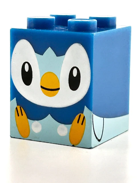 FIGURINE POKÉMON PIPLUP Mega Bloks Block Figurine Mascotte Nintendo ...
