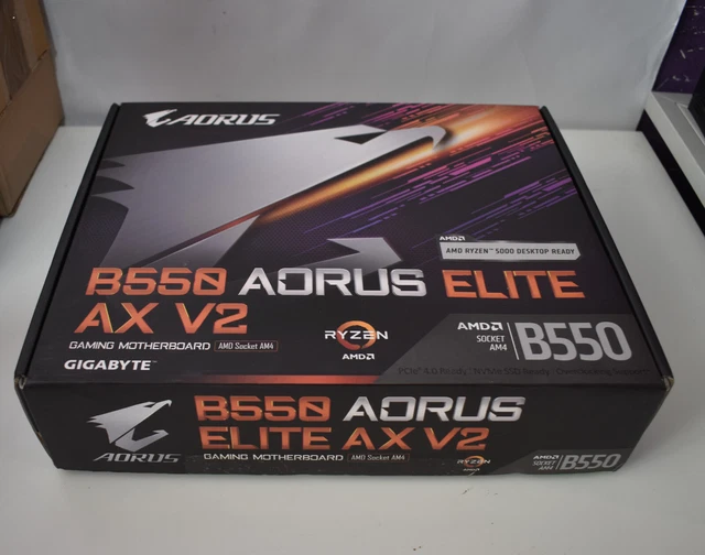 GIGABYTE B550 AORUS Elite AX V2 Motherboard £109.99 - PicClick UK