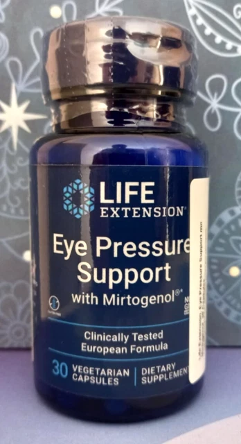 LIFE EXTENSION EYE Pressure Support With Mirtogenol 30 Capsules £27.50 ...