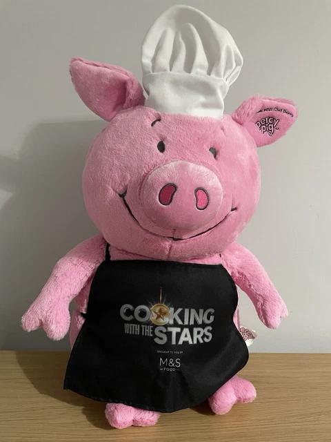 PERCY PIG 60CM Plush Cooking With The Stars Limited Edition Chef Large ...